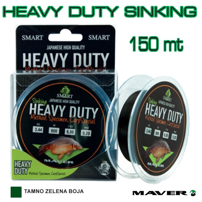 HEAVY DUTY SINKING – Tamno zelena boja Maver