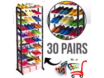 Cipelarnik polica do 30 pari obuće "Amazing shoe rack" - Cipelarnik polica do 30 pari obuće "Amaz...