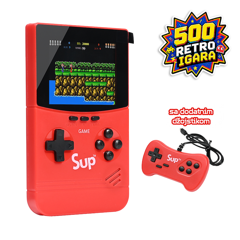 Konzola - igranje Gameboy SUP500 crvena