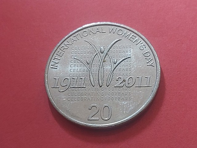 Australija  - 20 cent 2011 god jubilarna