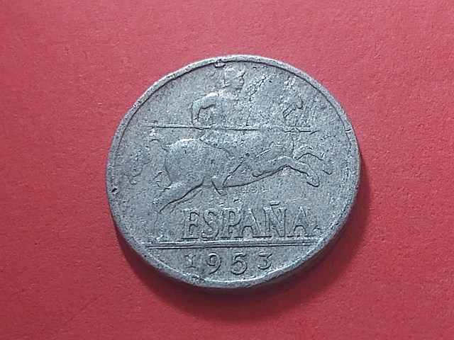 Španija  - 10 centimos 1953 god