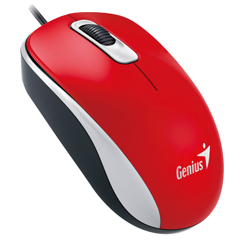 GENIUS DX-110 Crveni Žični miš