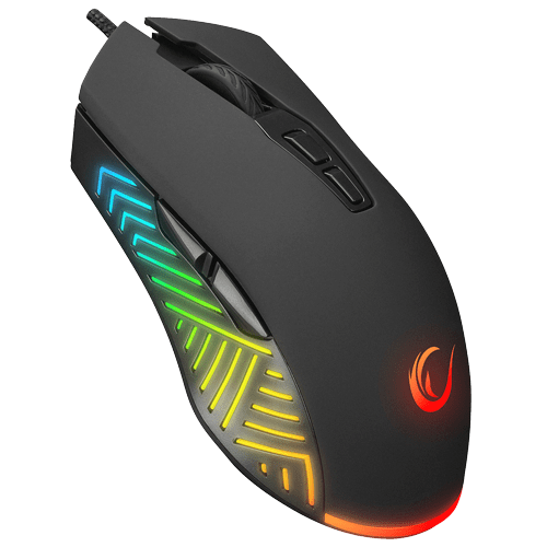 RAMPAGE SMX-G68 SPEAR RGB Crni Gejmerski žični miš