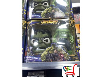 Hulk maska i velika figura - Hulk maska i velika figura