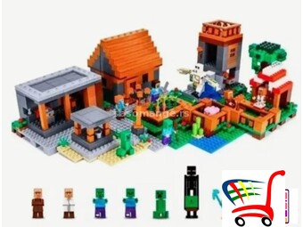 Minecraft lego MOJ SVET 803 delova+8figura - Minecraft lego MOJ SVET 803 delova+8figura