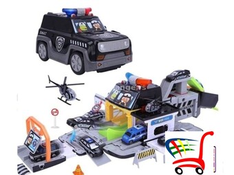 Policijski auto staza transformers - Policijski auto staza transformers