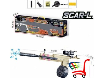Puška na gel kuglice SCAR-L - Puška na gel kuglice SCAR-L