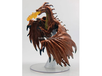 WIZK!DS Pathfinder Battles - Bestiary Unleashed Adult Copper Dragon copper dragon kalandj)k figura