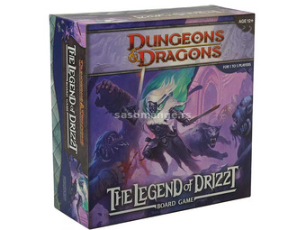 WIZARD OF THE COAST Dungeon &amp; Dragons The Legend of Drizzt board game