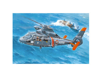 TRUMPETER 1/35 AS365N2 Dolphin 2 helicopter model