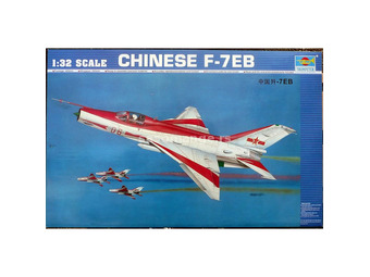 TRUMPETER 1/32 Chinese F-7E military aircraft model