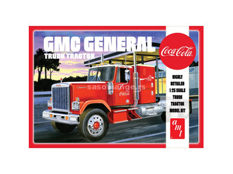 ROUND2 AMT Coca-Cola 1/25 1976 GMC General Truck Tractor camion model