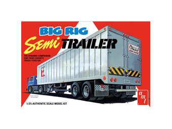 ROUND2 AMT 1/25 Big Rig Semi Trailer camion trailer model