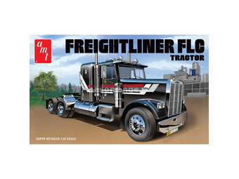 ROUND2 AMT 1/24 Freightliner FLC Semi Tractor camion model