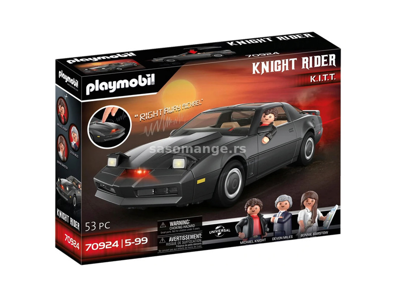 PLAYMOBIL Knight Rider K.I.T.T stock figures