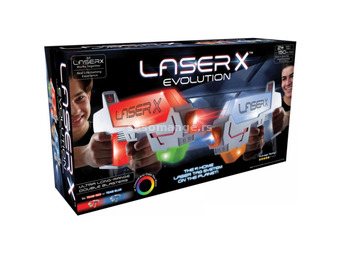 Flair Toys Laser X Revolution electronic infra toy guns box