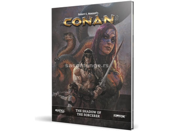 MODIPHIUS ENTERTAINMENT Conan: The Shadow of the Sorcerer kalandj)k book