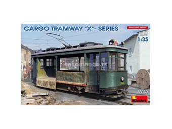 MINIART 1/35 Cargo Tramway X-Series electrical vehicle model