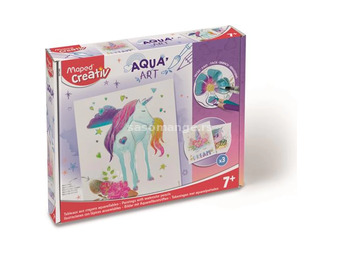 MAPED Creativ Aqua Art akvarell staining kit - Unikornis