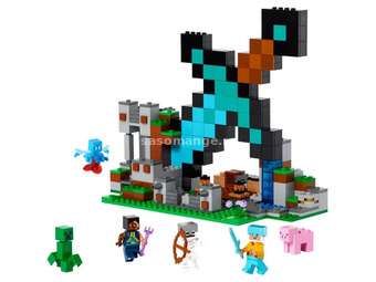LEGO Minecraft A kardos erQd-ą 21244