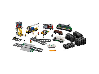 LEGO City goods train 60198