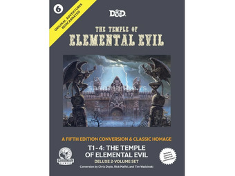 GOODMAN GAMES D&amp;D The Temple of Elemental Evil kalandj)k book set