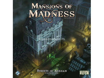 FANTASY FLIGHT GAMES Mansions of Madness Streets of Arkham board game accessory