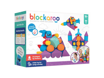CLICS TOYS Blockaroo toy - Builders Box 10 pieces