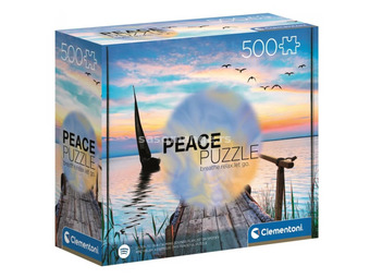 CLEMENTONI Puzzle game 500 pieces Peace Sedative szellQ