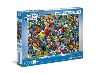 CLEMENTONI Puzzle game 1000 pieces Impossible DC Comics Az Truth Lig