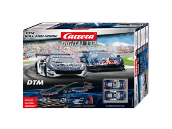 CARRERA-TOYS DIGITAL 132 DTM Bull and Horse court stock