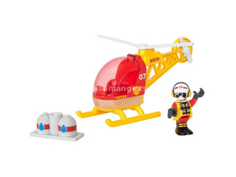 BRIO World Fireman helicopter