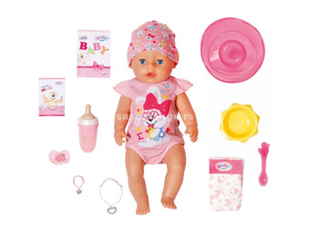 ZAPF CREATION 827956 BABY born Magic girl baba with accessories