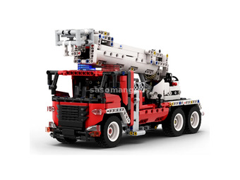 UBTECH JIMU GO FIRE BLAZER - Programmable fire engine builder stock