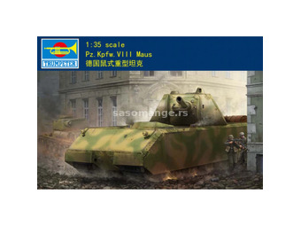 TRUMPETER 1/35 Pz.Kpfw.VIII Mouse german tank military vehicle model