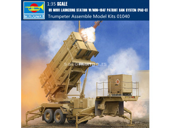 TRUMPETER 1/35 American M901 missile motive station MIM-104F Patriot SAM system (PAC-3) military ...