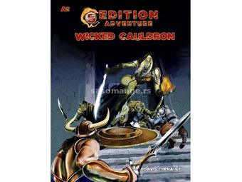 TROLL LORD GAMES A3 Wicked Cauldron kalandj)k book