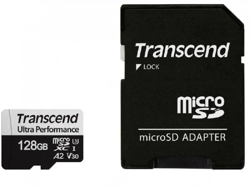 TRANSCEND MICRO SD KARTICA 128GB TS128GUSD340S SA ADAPTEROM