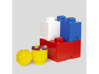 ROOM COPENHAGEN 4 pieces lego cube shape storage box stock
