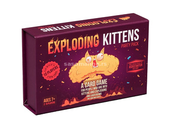Explosive cats card game partipakk English variant