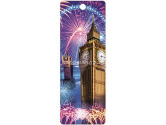 3D bookmark - London Eye &amp; Big Ben