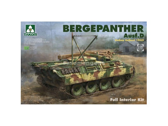 1/35 Bergepanther Ausf.D 1945 military vehicle model