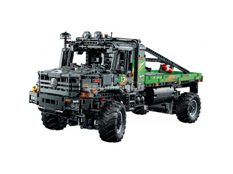 LEGO Technic trading application guided 4x4 Mercedes-Benz Zetros race truck 42129