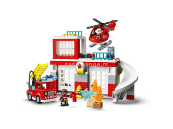 LEGO Duplo Fire station and helicopter 10970