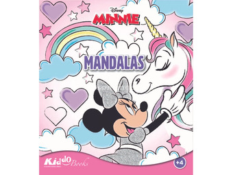 KIDDO BOOKS Disney Minnie mouse and az unikornisok mandala coloring