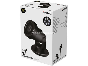 ENTAC ELPL-6W Christmas snow crystal projector projektor-lpa