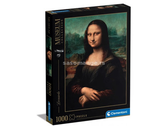 CLEMENTONI Puzzle game 1000 pieces Museum Collection Leonardo da Vinci - Mona Lisa