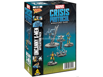 ATOMIC MASS GAMES Marvel: Crisis Protocol - Uncanny X-Men Affiliation Pack figura set accessory