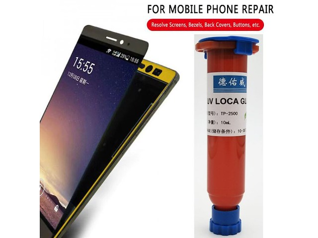 Lepak za touch screen, reparator 10ML UV Glue tp-2500