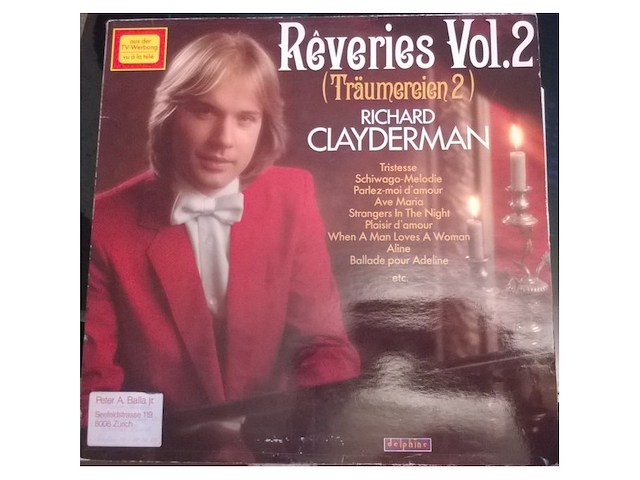 Richard Clayderman – Rêveries Vol.2 (Träumereien 2)